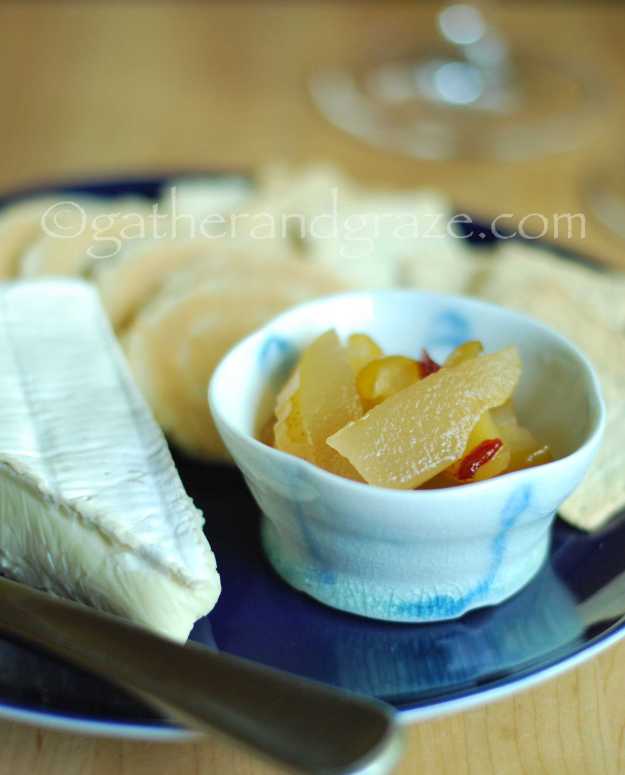 Spiced Pickled Pears | Gather & Graze